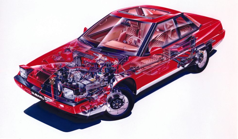The 1988-'91 Subaru XT/XT6, Subaru's First Flagship Sports Car - Hemmings